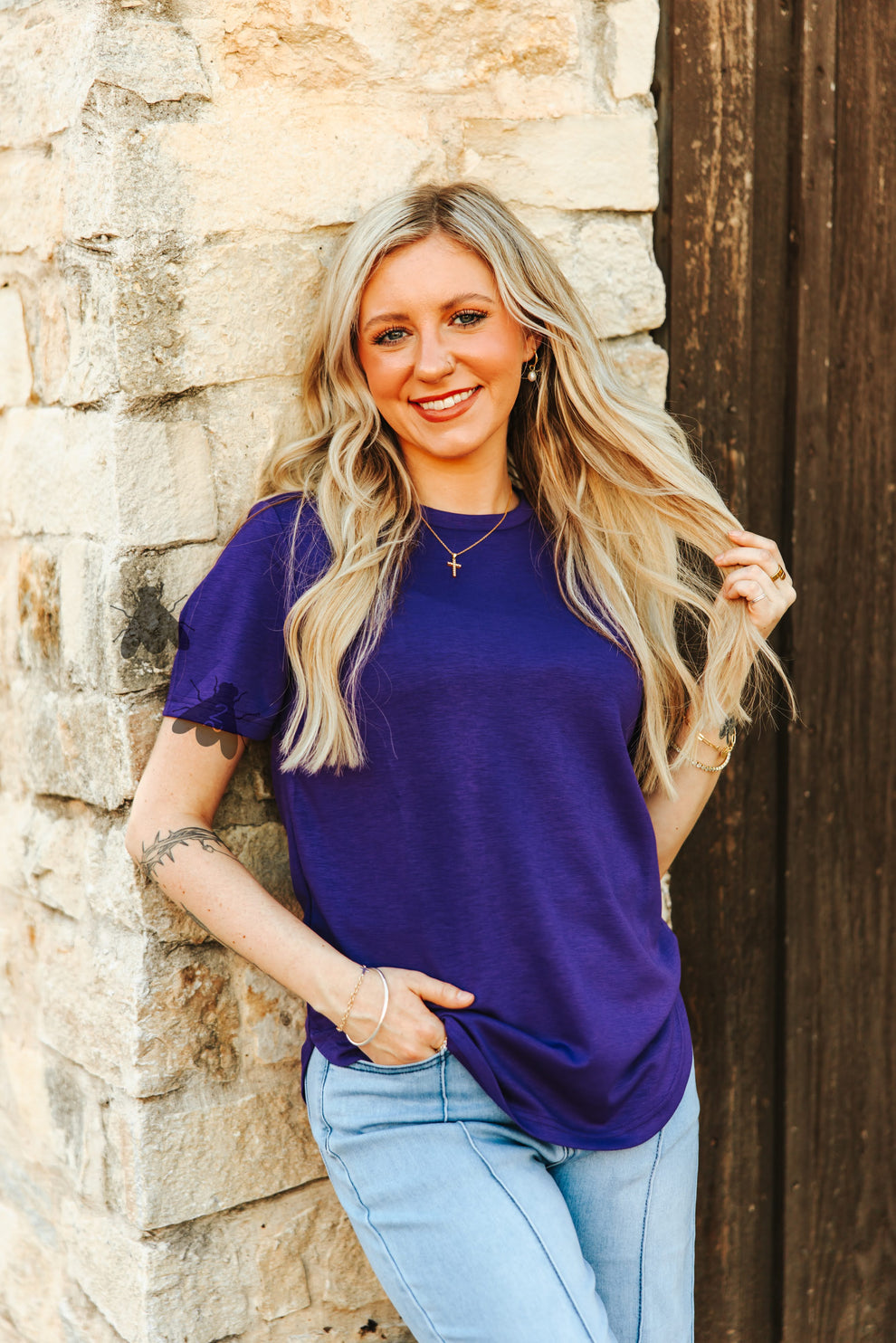 CLOUD BASIC FREE TEE *PURP – 2 Fly Co.