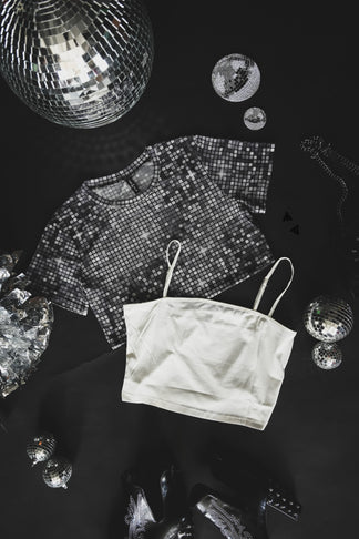 DOLLY DISCO MESH TEE – 2 Fly Co.