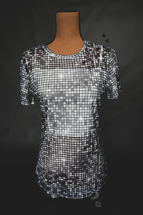 DOLLY DISCO MESH TEE – 2 Fly Co.