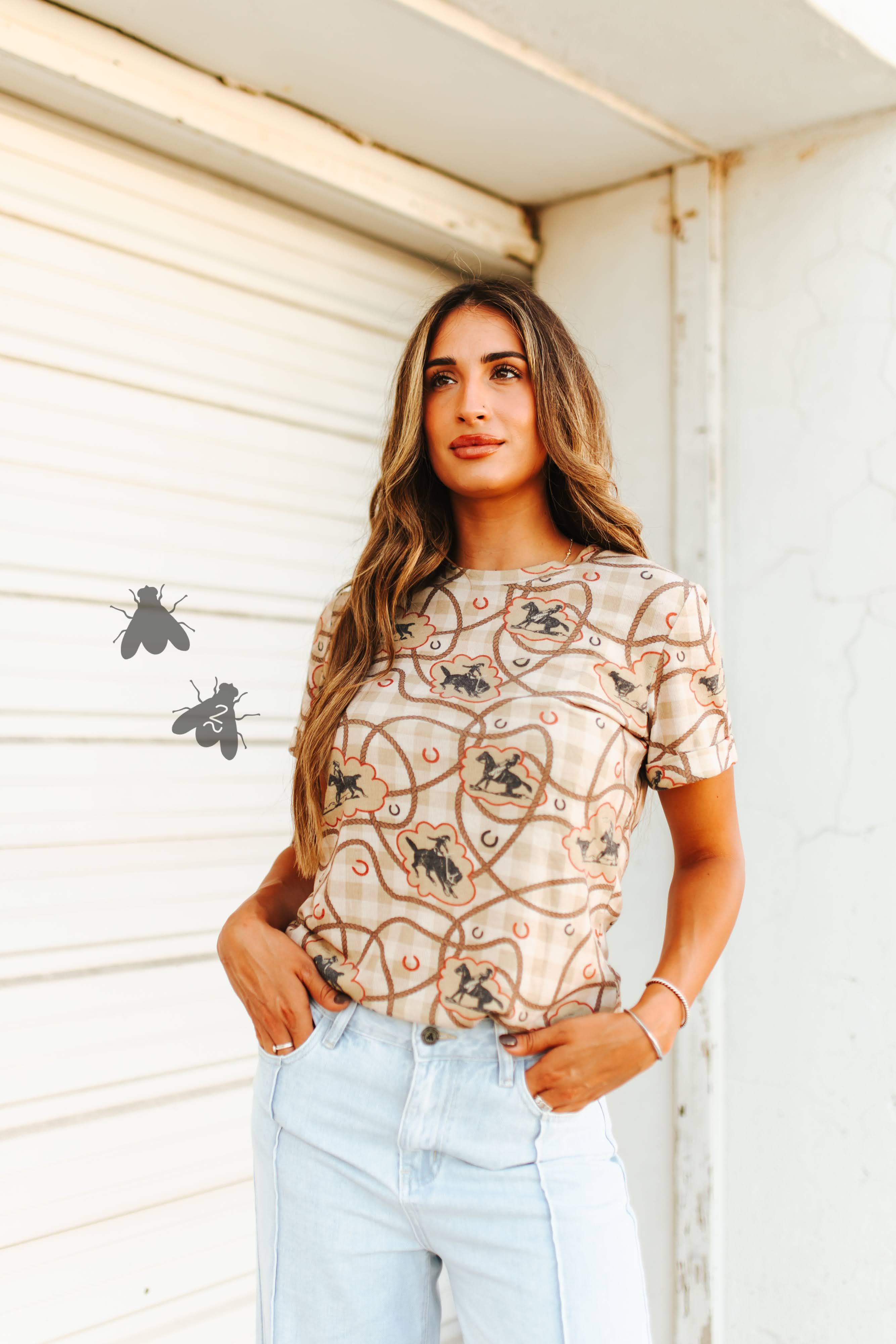 RED RODEO TOP – 2 Fly Co.
