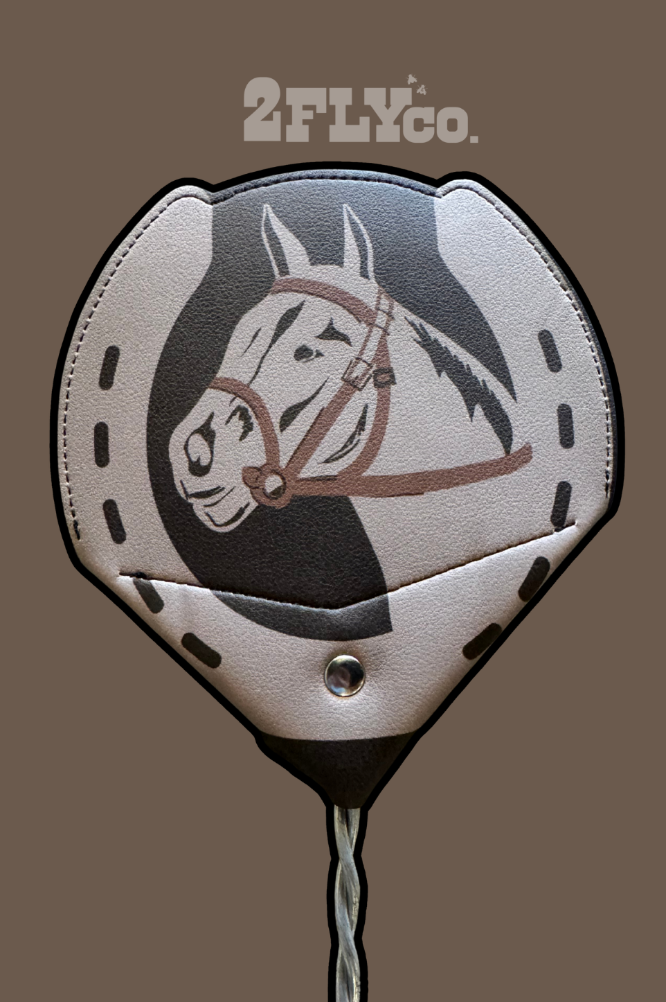 HORSIN' around FLY swat *GREY – 2 Fly Co.