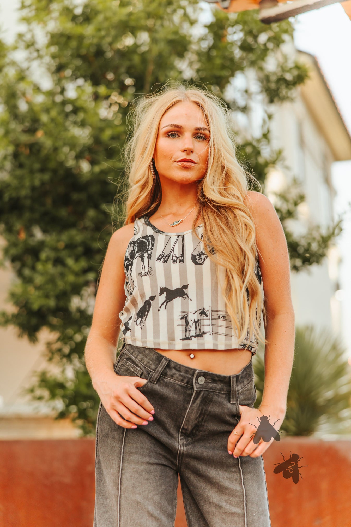 $5!!! WESTERN PREP TOP – 2 Fly Co.