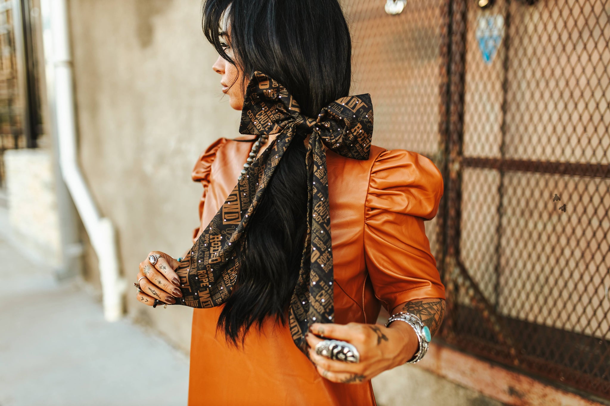 WESTERN PREP BOW *COWBOY TALK – 2 Fly Co.