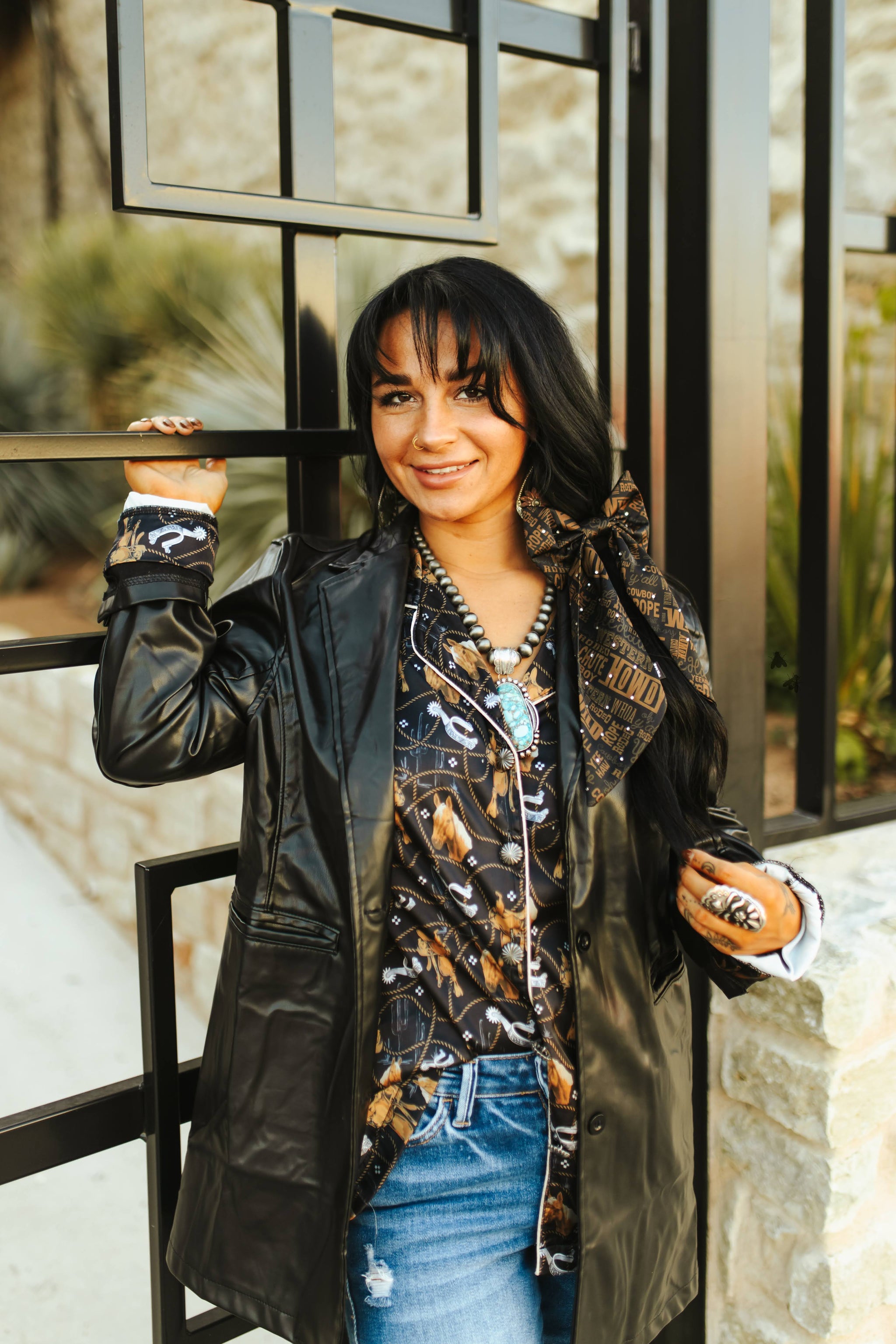 WESTERN PREP BOW *COWBOY TALK – 2 Fly Co.